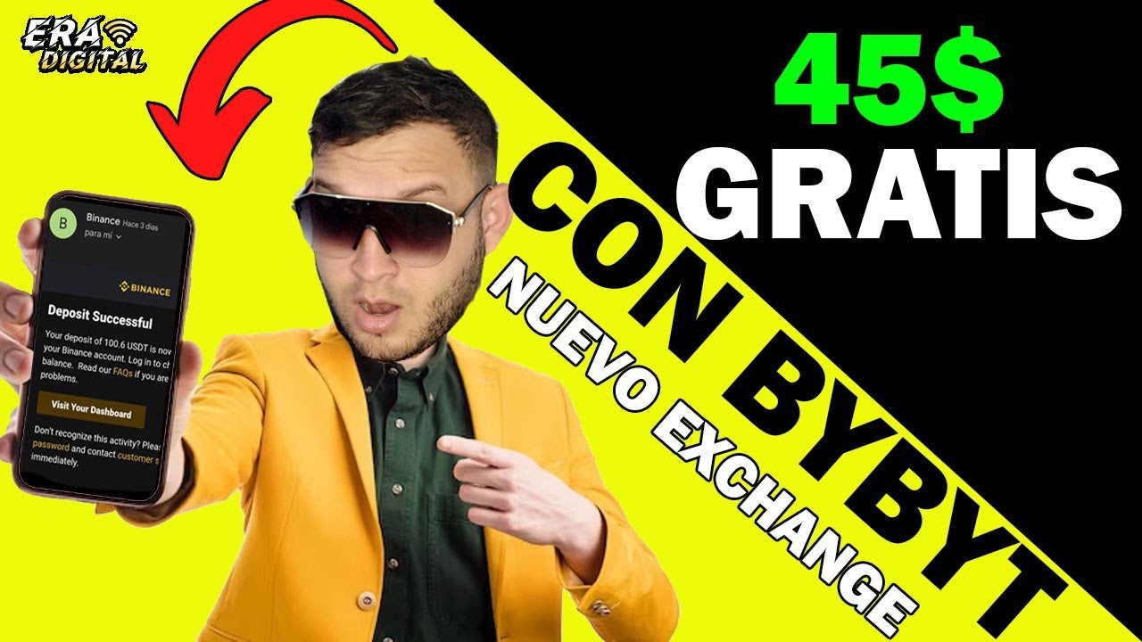 Waoo GANA 45$ FACIL😍 con el nuevo EXCHANGE DE BYBIT 🤑 Te explico paso ...