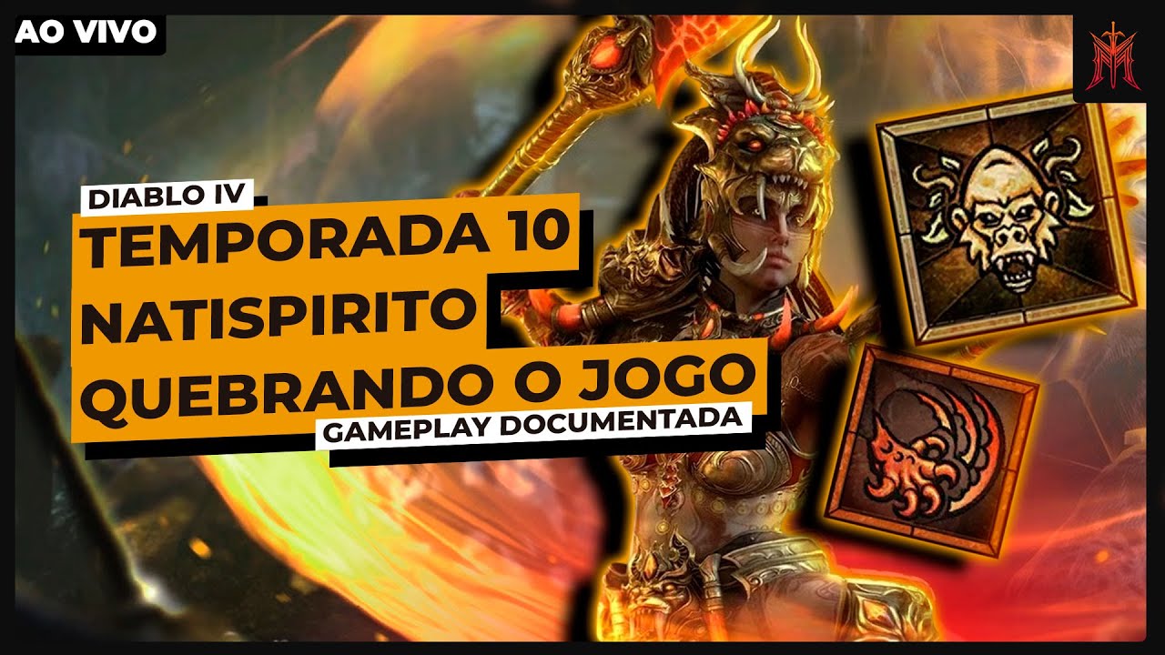 Ao Vivo - Refinando a Build Mais forte da Temproada 10 do Natispirito ...
