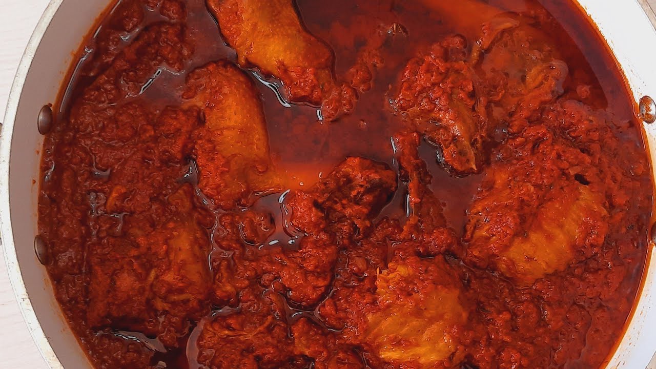 HOW TO MAKE NIGERIA CHICKEN STEW ll PARTY STYLE CHICKEN STEW RECIPE ...