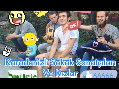 ESKİŞEHİR DE Karadenizli Sokak Sanatçıları Ve Kızlar