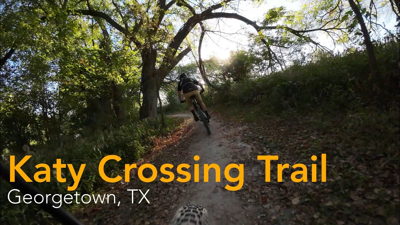 Mountain Biking Georgetown Texas - Katy Crossing Trail Network - YouTube