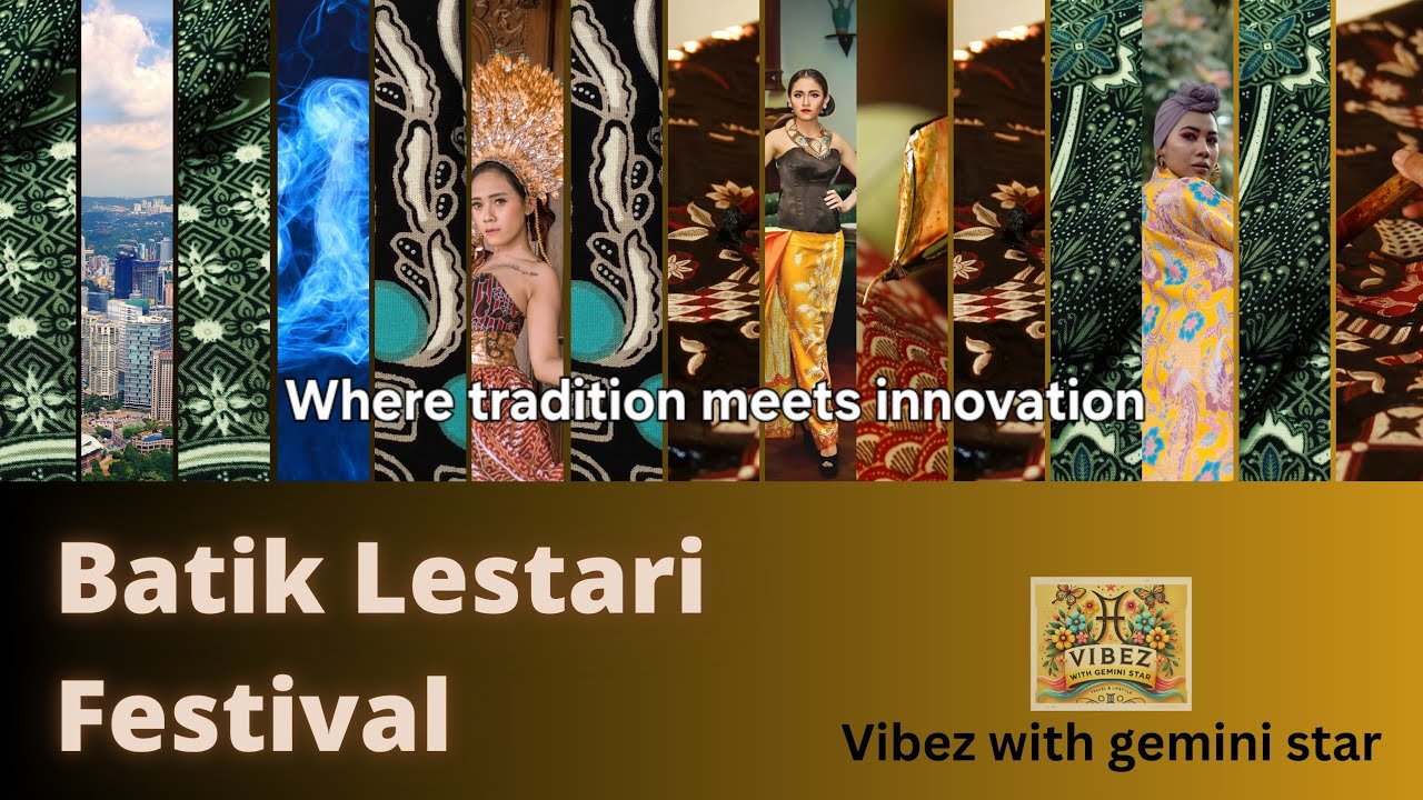Batik Lestari Festival: Where Tradition Meets Innovation - YouTube