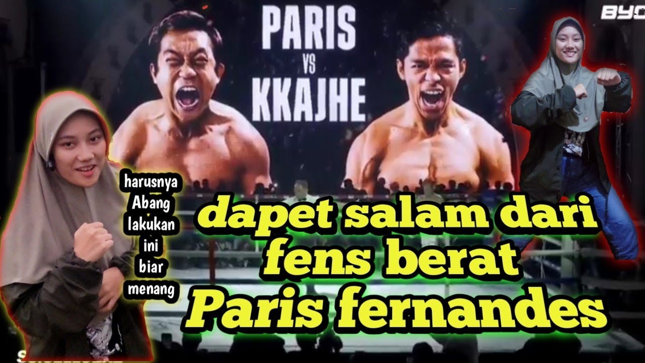 dapet salam dari fens berat Paris fernandes#salamdarifensberat#paris ...