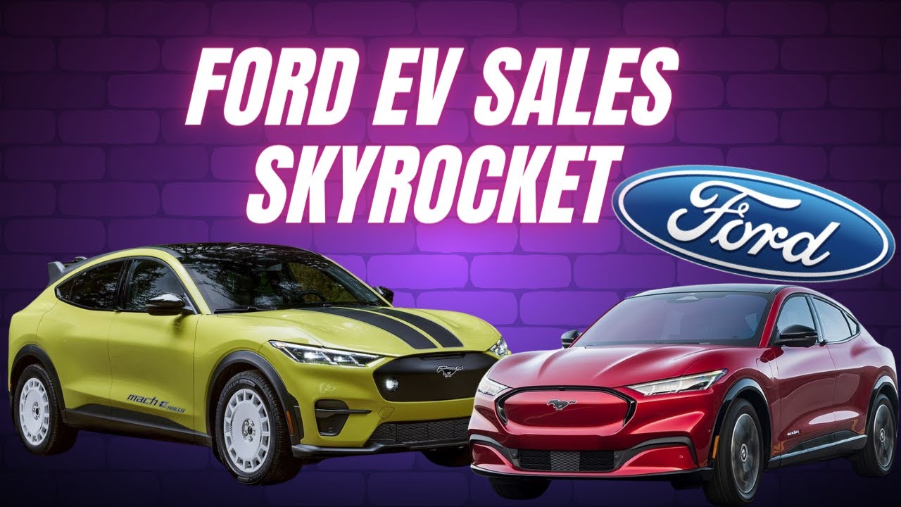 Ford EV sales up a staggering 130% in 2024 - YouTube