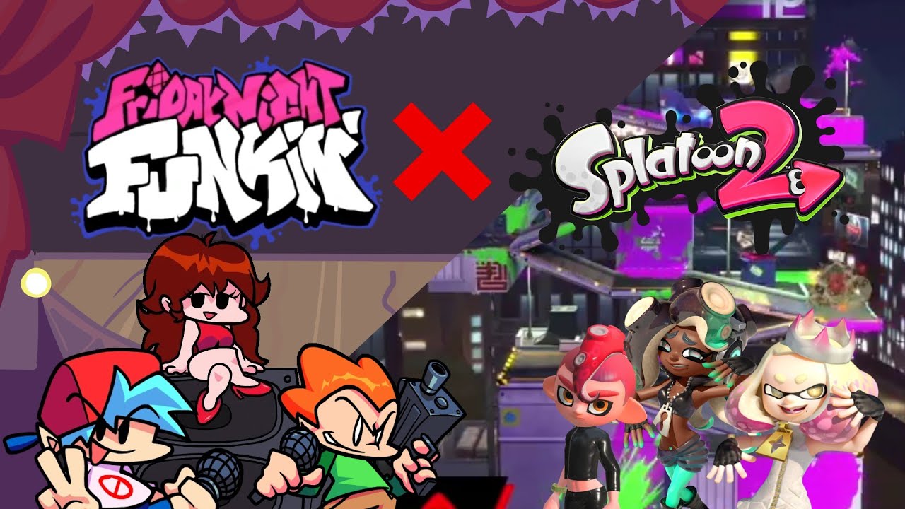 Friday Night Funkin X Splatoon 2 mods showcase - YouTube
