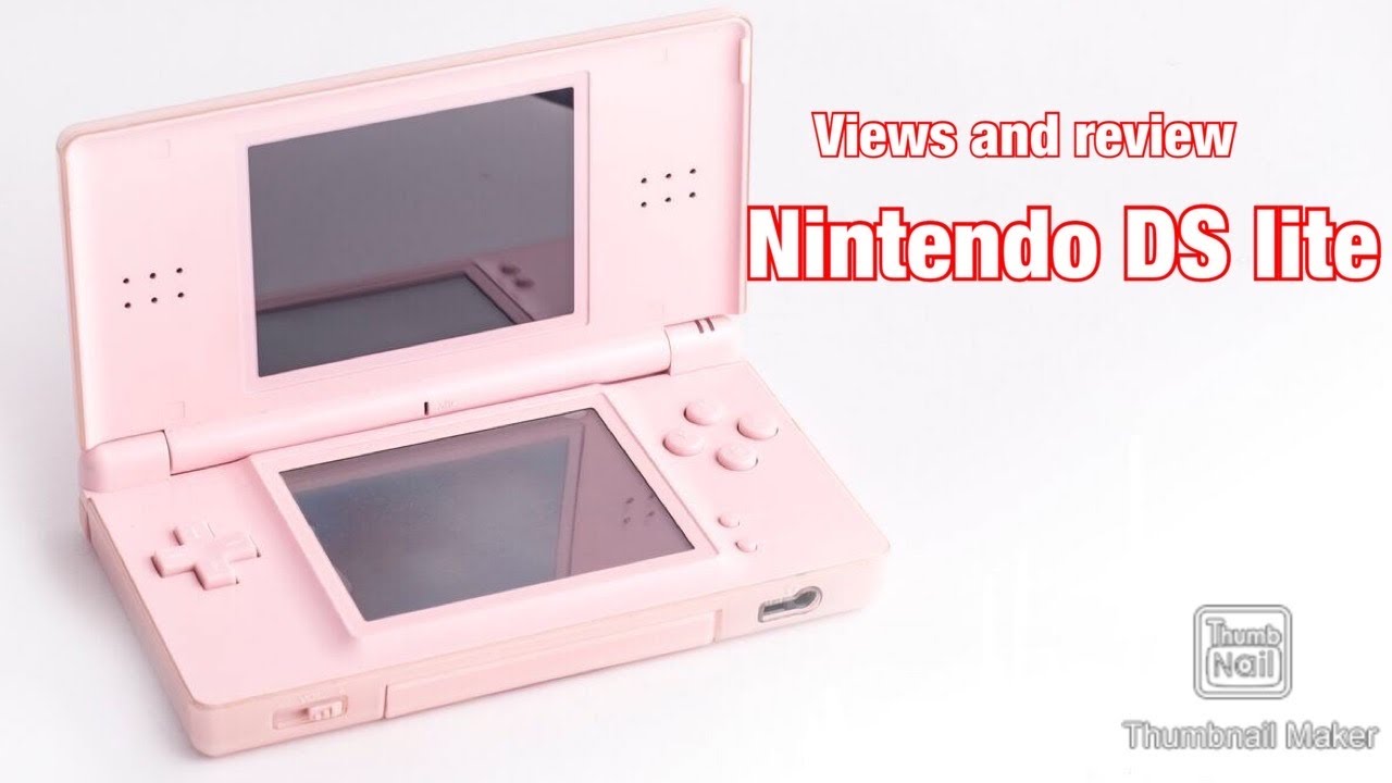 Nintendo DS lite My Views in 2020 - YouTube