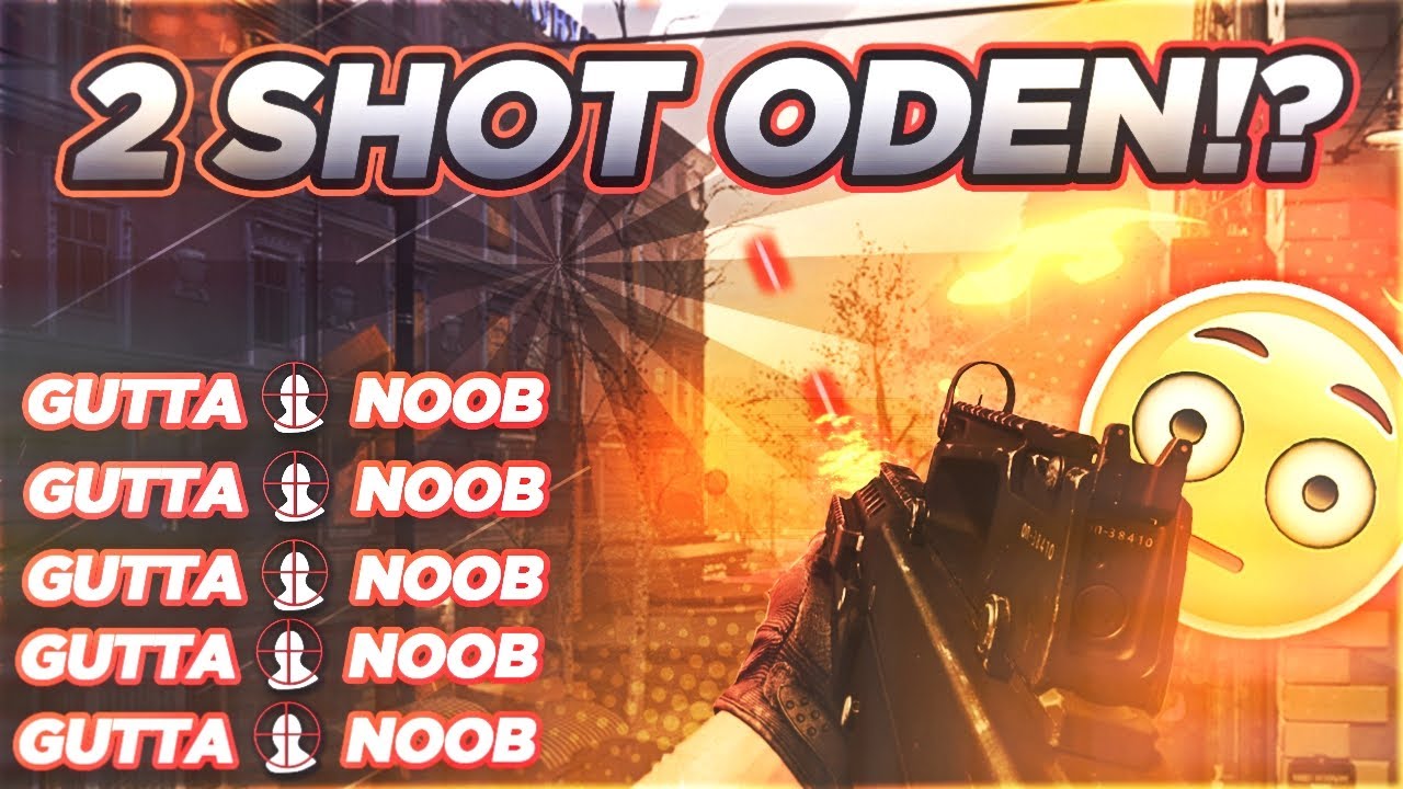 Best Oden Class Setup In Mw Shreds Youtube 0805