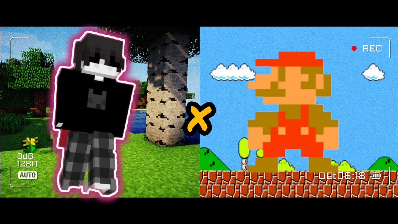MARIO BROS BEAT everyone in MINECRAFT - YouTube