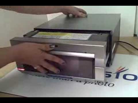 How to load paper and ribbon on the DNP DS 40 and DS80 Printers - YouTube
