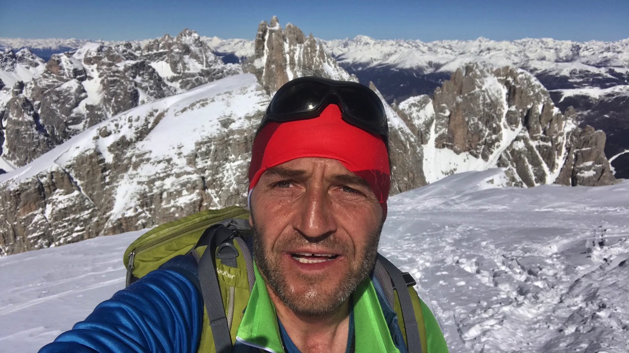 Skitour Hochbrunnerschneid, Monte Popera 3046m - YouTube