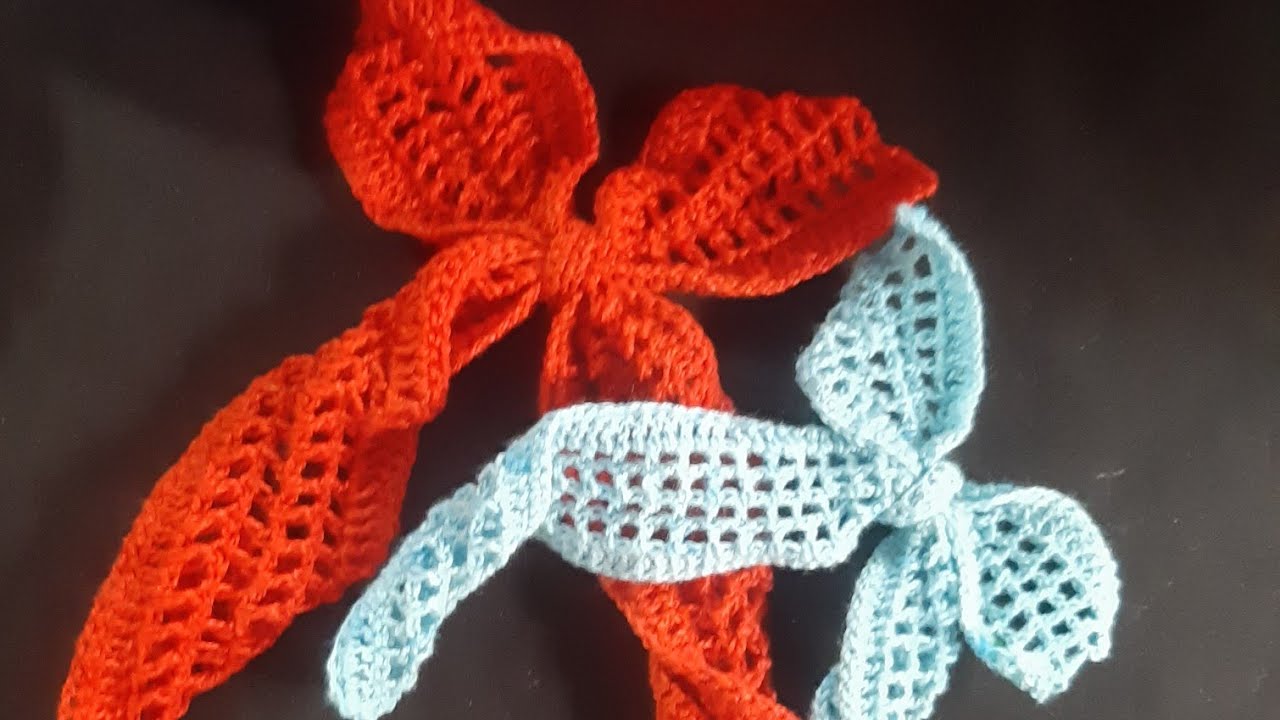 crochet Bow| crochet thread Bow🎀 - YouTube