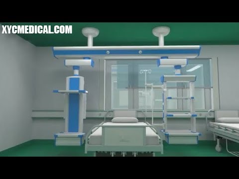 How to install medical gas OR ICU pendant operation guide of medical ...