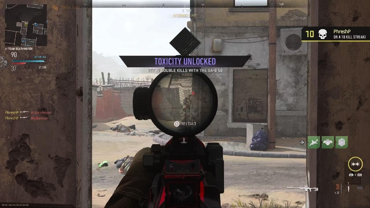 51-6 With SAB-50 #MW2 #COD #Sniper #Gaming #Video #RoadTo1K # ...