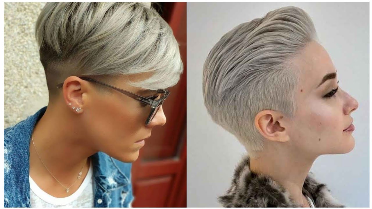 undercut Pixie Haircuts For Women 2024 | Short Pixie Looks over 40-50-60-70 - YouTube