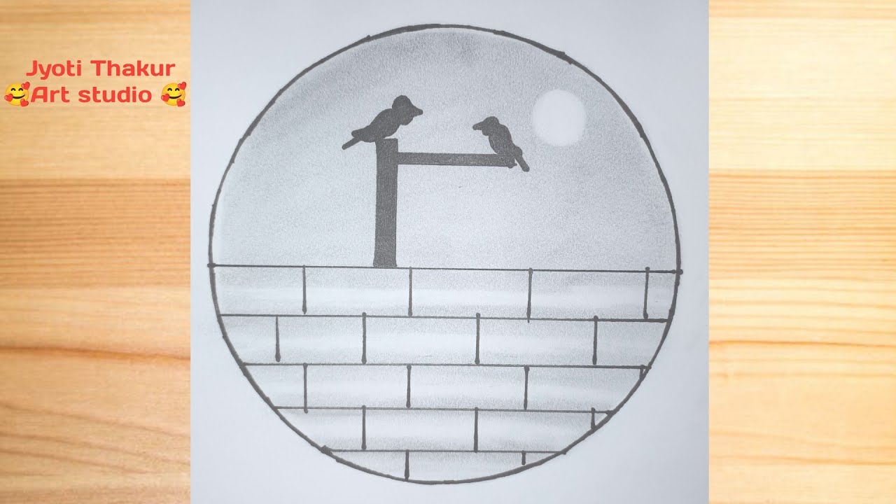 Easy and simple Circle Drawing in nuture|| How To Draw Circle 🔴 Drawing ...