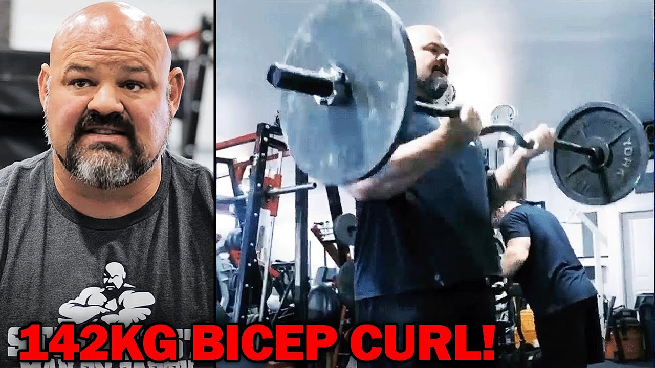 BRIAN SHAW ALMOST REACHED LEVAN LVL OF BICEP STRENGTH!! - YouTube