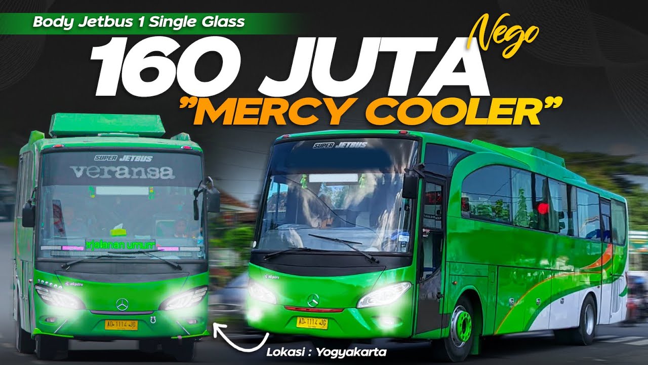 Dijual Big Bus Murah - Mercy Cooler Jetbus 1 Single Glass (160 Juta ...