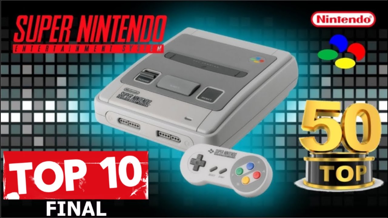TOP 50 SNES #10 a #1 --- Los 50 Mejores Juegos de Super Nintendo (parte ...
