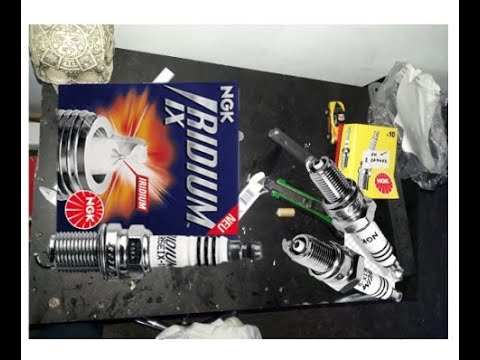 BUJÍAS DE IRIDIUM (NGK) PARA PULSAR NS 160 - YouTube