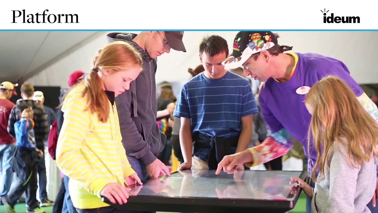 Ideum Multitouch Product Catalog - YouTube