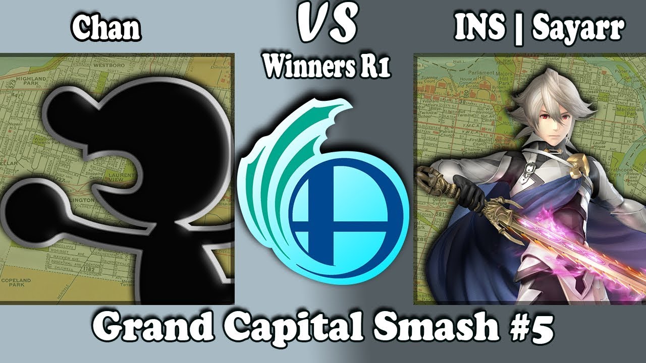 Grand Capital Smash #5 Chan ( Game and Watch) vs INS | Sayarr (Corrin ...