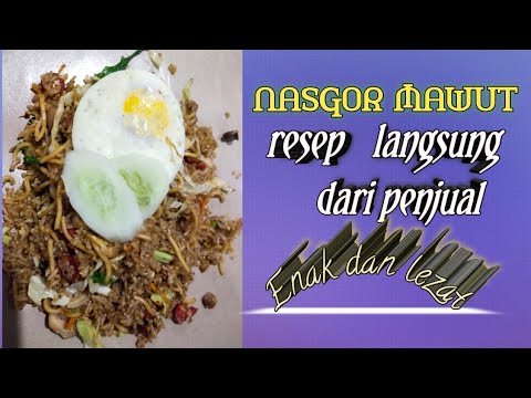 RESEP NASI GORENG MAWUT SPECIAL LENGKAP ENAK DAN LEZAT - YouTube
