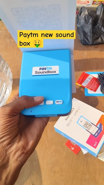 Paytm new sound box unboxing 😍🤑| Paytm sound box kaise lagaye || Paytm sound box || #upi w#paytm ...
