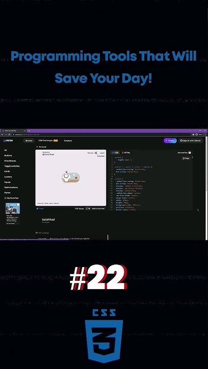 Programming Tools That Will Save Your Day! Part 22🔮 #css #coding # ...