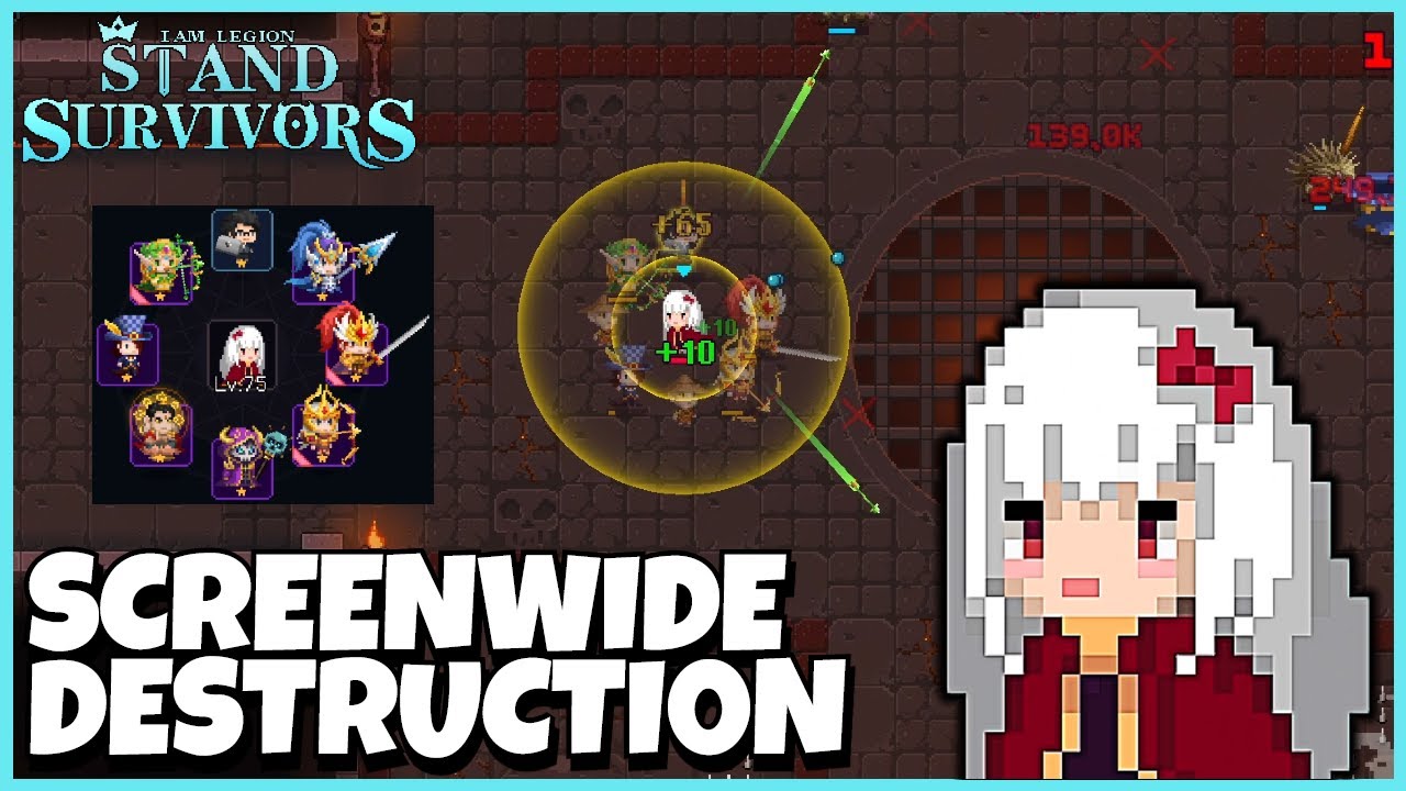 I Tried This Screenwide Clear Build! It's Amazing! | I Am Legion: Stand Survivors - YouTube