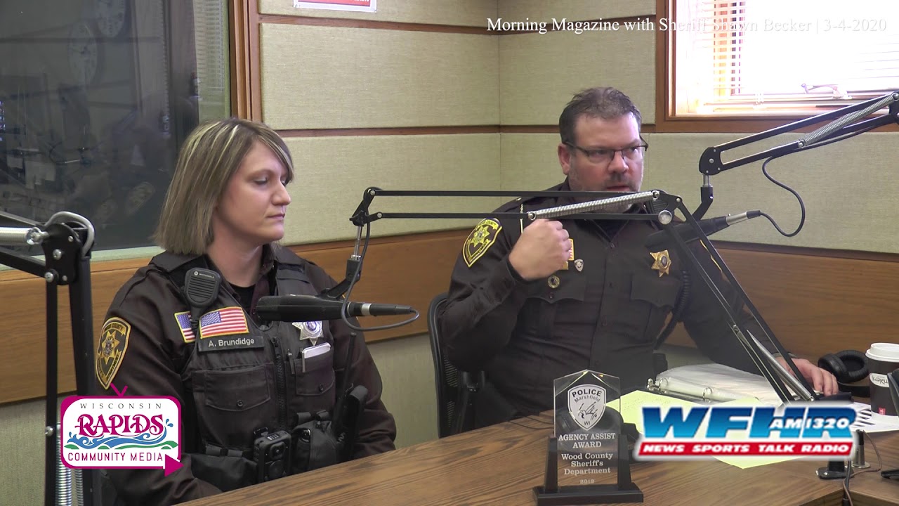 WFHR Morning Magazine with Sheriff Shawn Becker | 3-4-2020 - YouTube