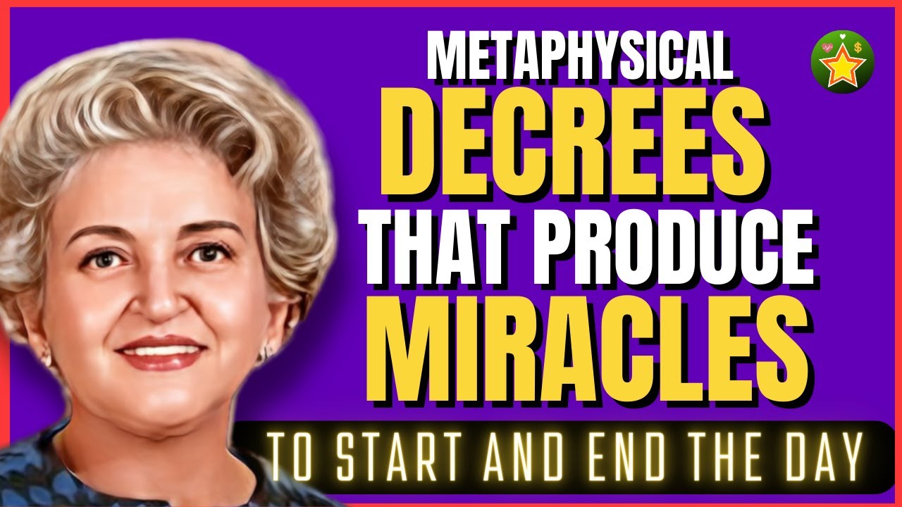 METAPHYSICAL DECREES THAT PRODUCE MIRACLES to start and end the day | Conny Mendez - YouTube