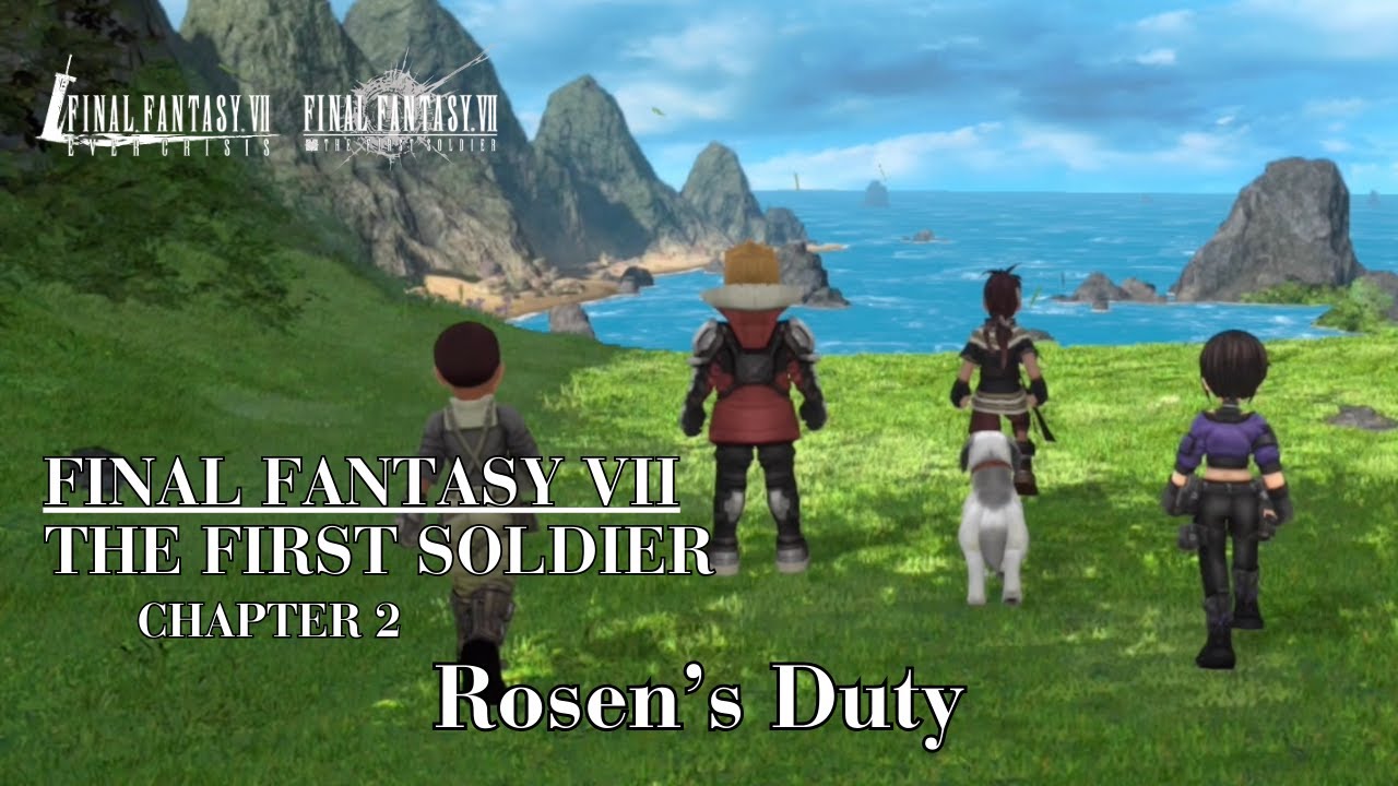 The First Soldier Chapter 2 Full Story | Final Fantasy VII Ever Crisis ...