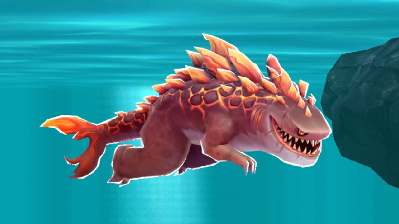 Magmajira（Godzilla）-Hungry Shark Evolution - YouTube