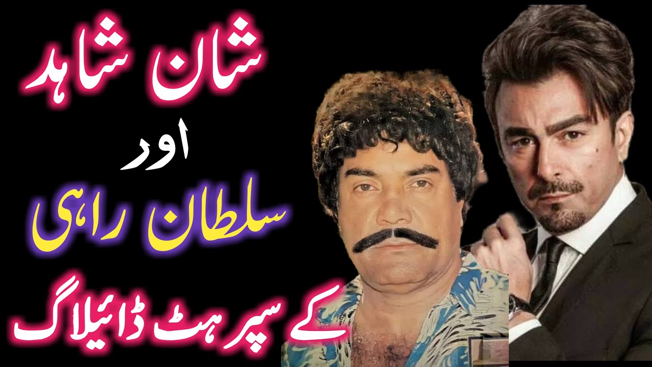 Shan Shahid & Sultan Rahi Best Dialogue Ever | Shan aur Sultan Rahi Ky ...