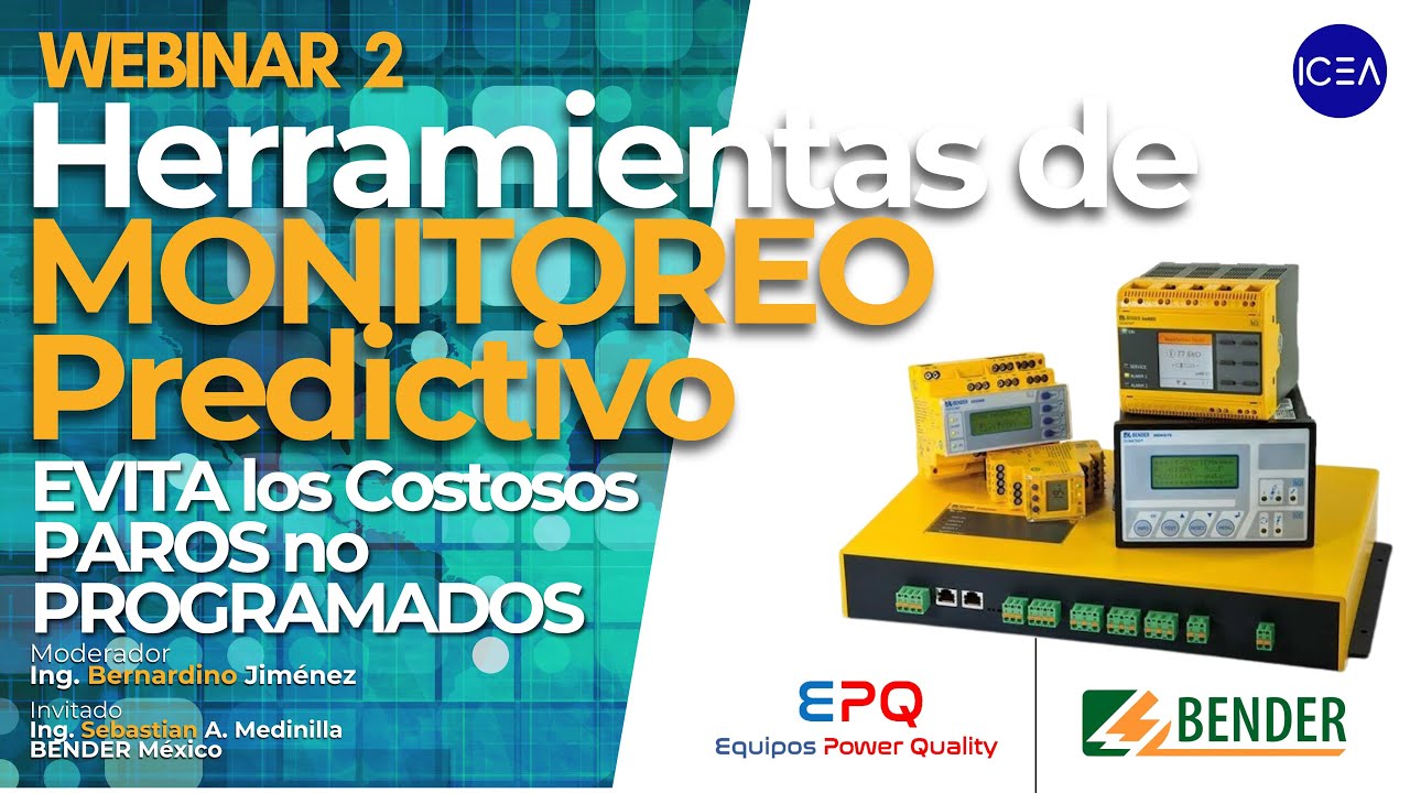 Webinar 2 “Herramientas para el MONITOREO Predictivo" - YouTube