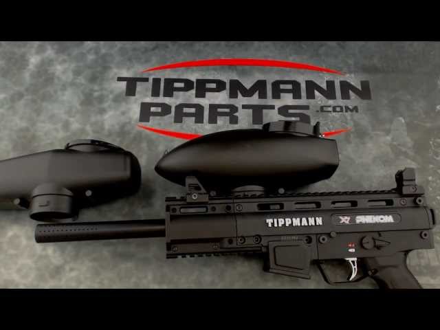 Paintball Cyclone Hopper Tippmann Cyclone 450rnd Offset Hopper