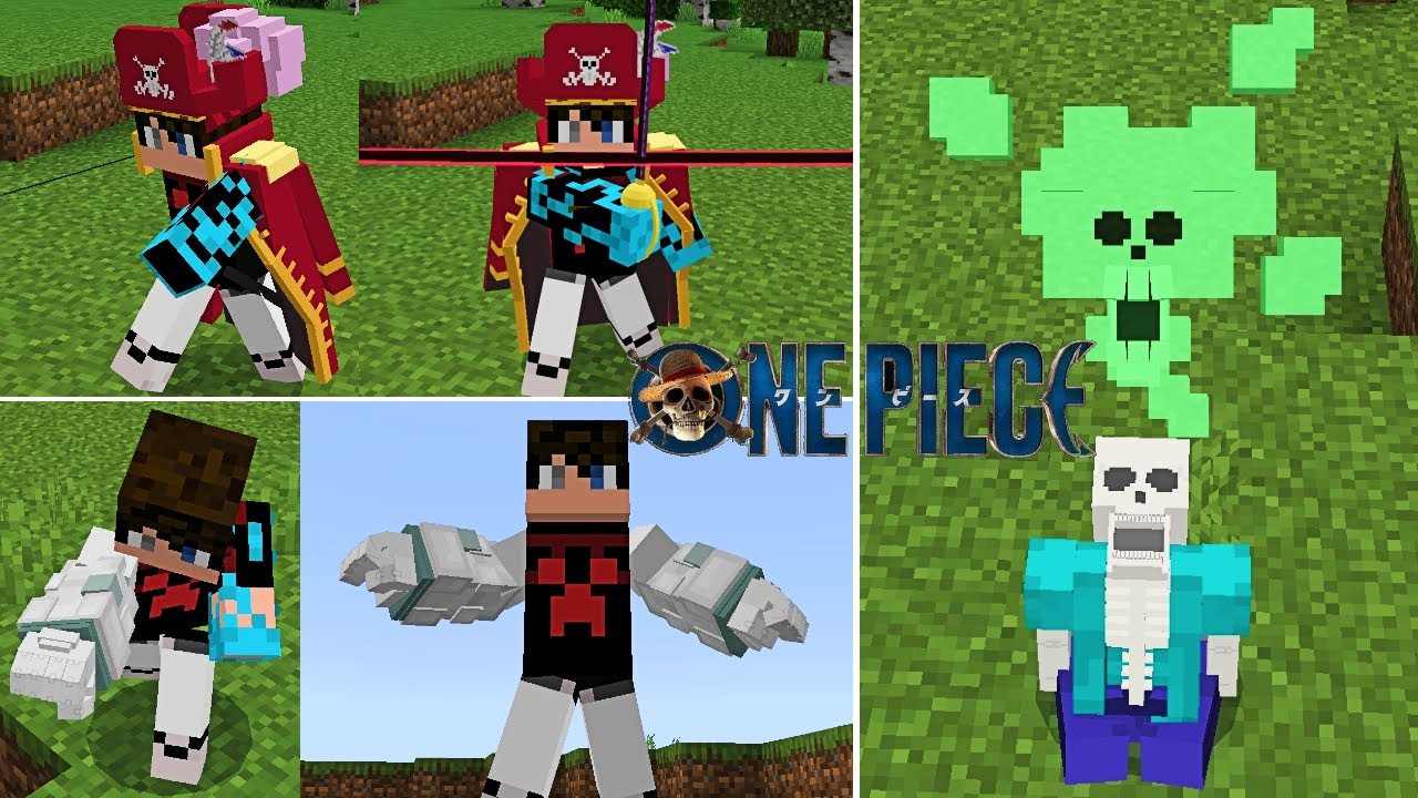 Actualización del Mejor Addon de One Piece para Minecraft PE - YouTube