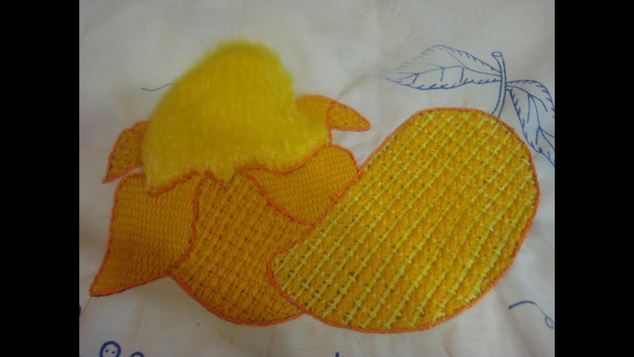 Tutorial BF. Mango Chupado Aguja pica Pica Cepillado - YouTube