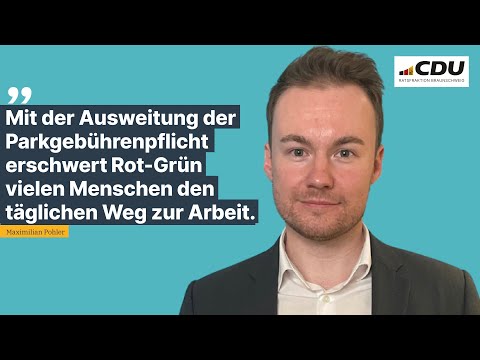 Maximilian Pohler zur Anfrage über die aktuelle Parksituation in der Innenstadt