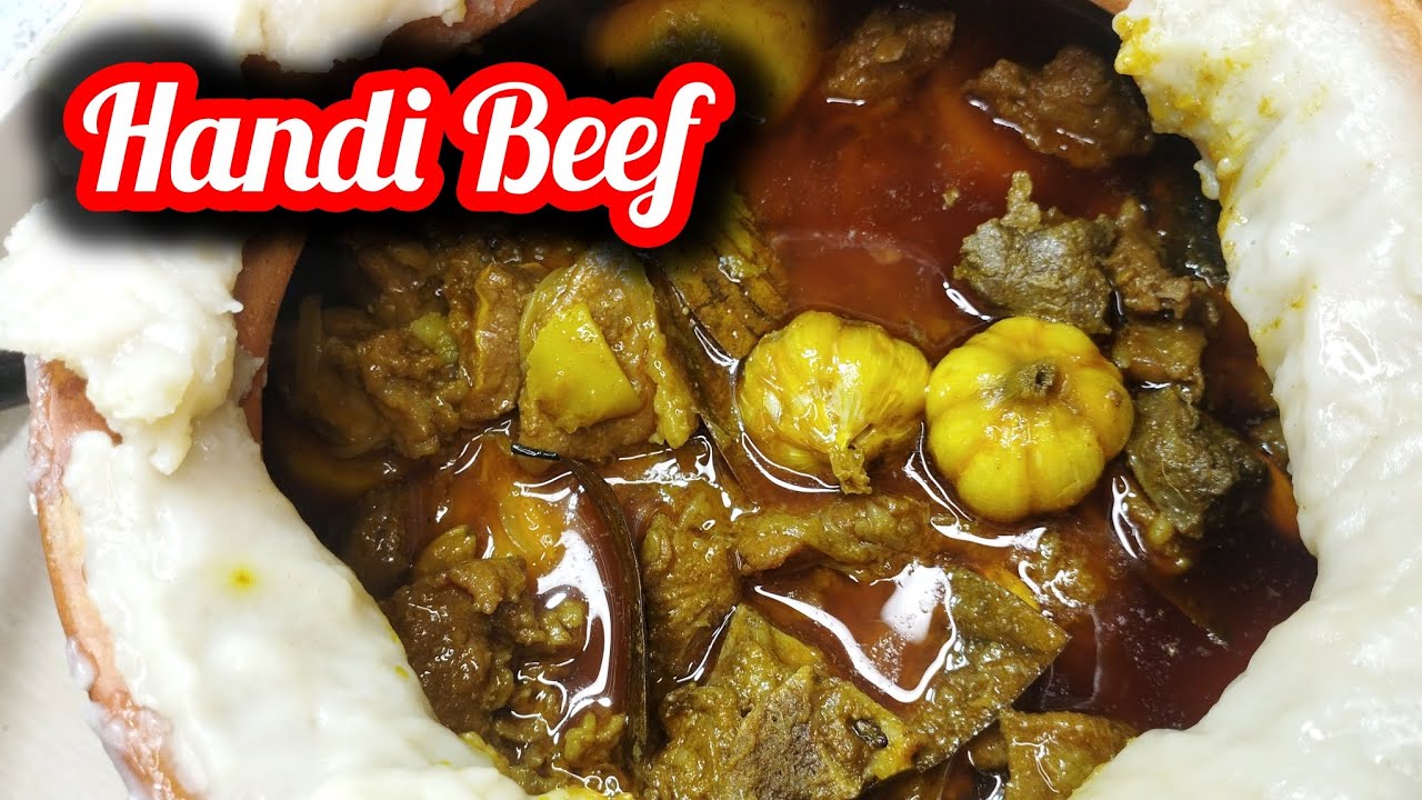 Handi Beef | সহজে গ্যাসের চুলায় মাটির হাড়িতে হান্ডি বিফ| হান্ডি বিফের ...