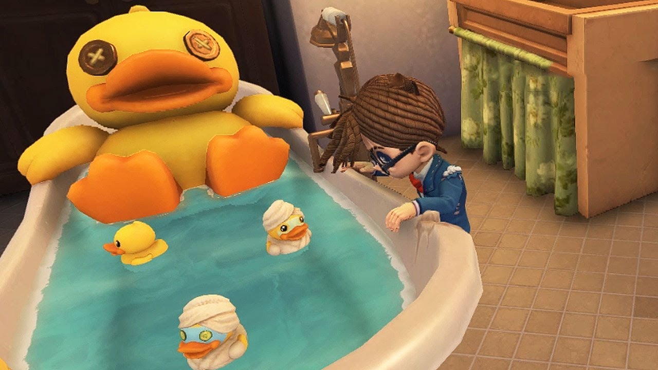 Bath animation B.Duck. Identity V - YouTube