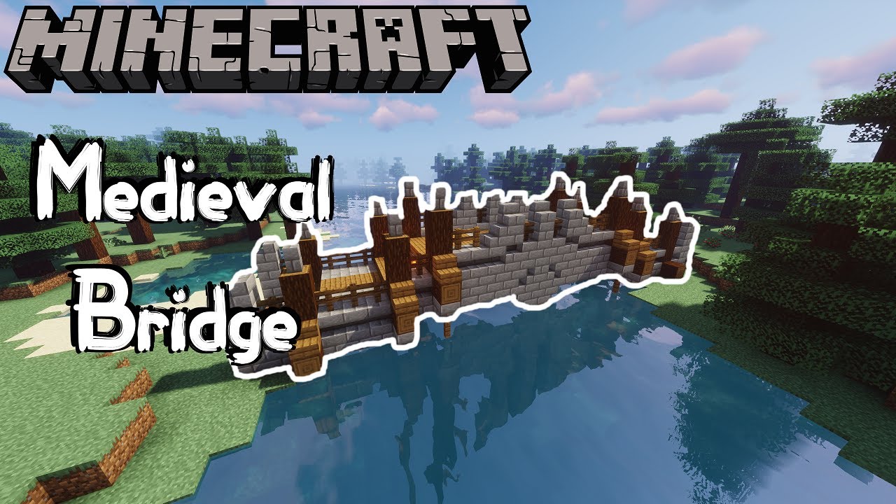 Pont medieval - Minecraft Build - YouTube