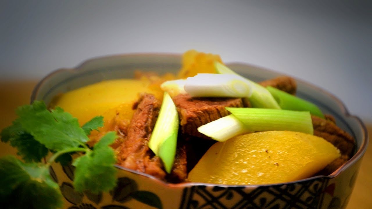 Chinese Braised Beef & Potato Stew (Chinese Style Cooking Recipe) - YouTube