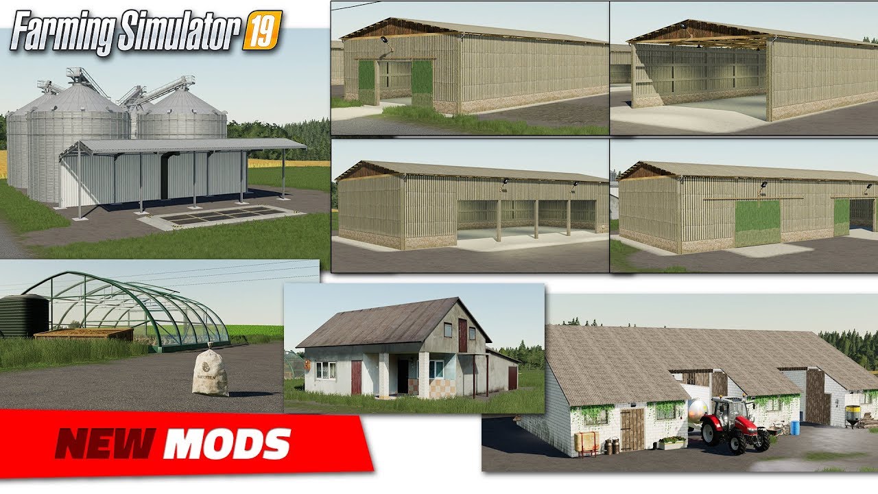 FS19 | New Farm Buildings (2020-05-05) - review - YouTube