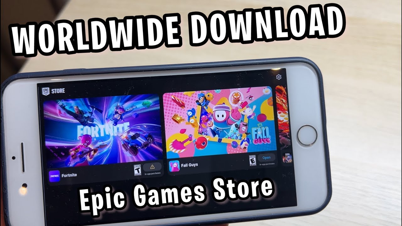 Epic Games Store iOS Download {USA} How To Get Epic Games Store on iOS ...
