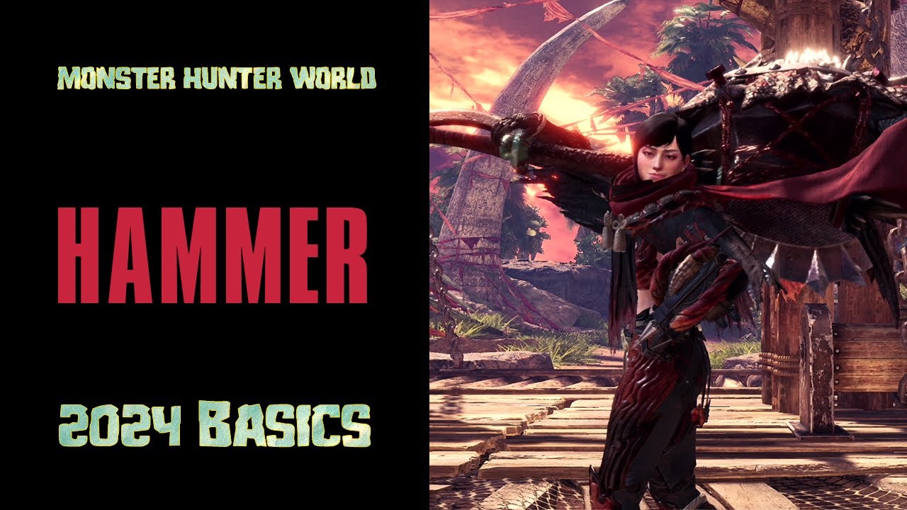 Monster Hunter World Hammer Basics 2024 - YouTube