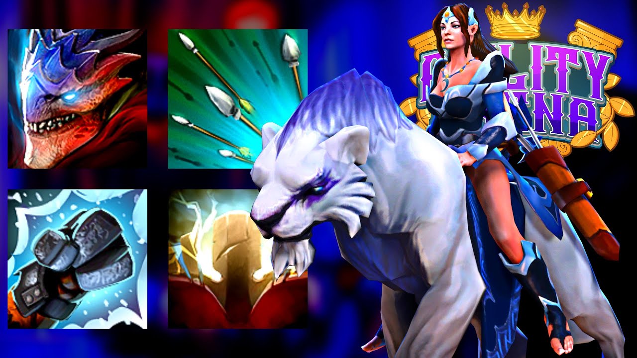 ELDER DRAGON FORM + GOD'S STRENGTH + FOCUS FIRE + WALRUS PUNCH ...