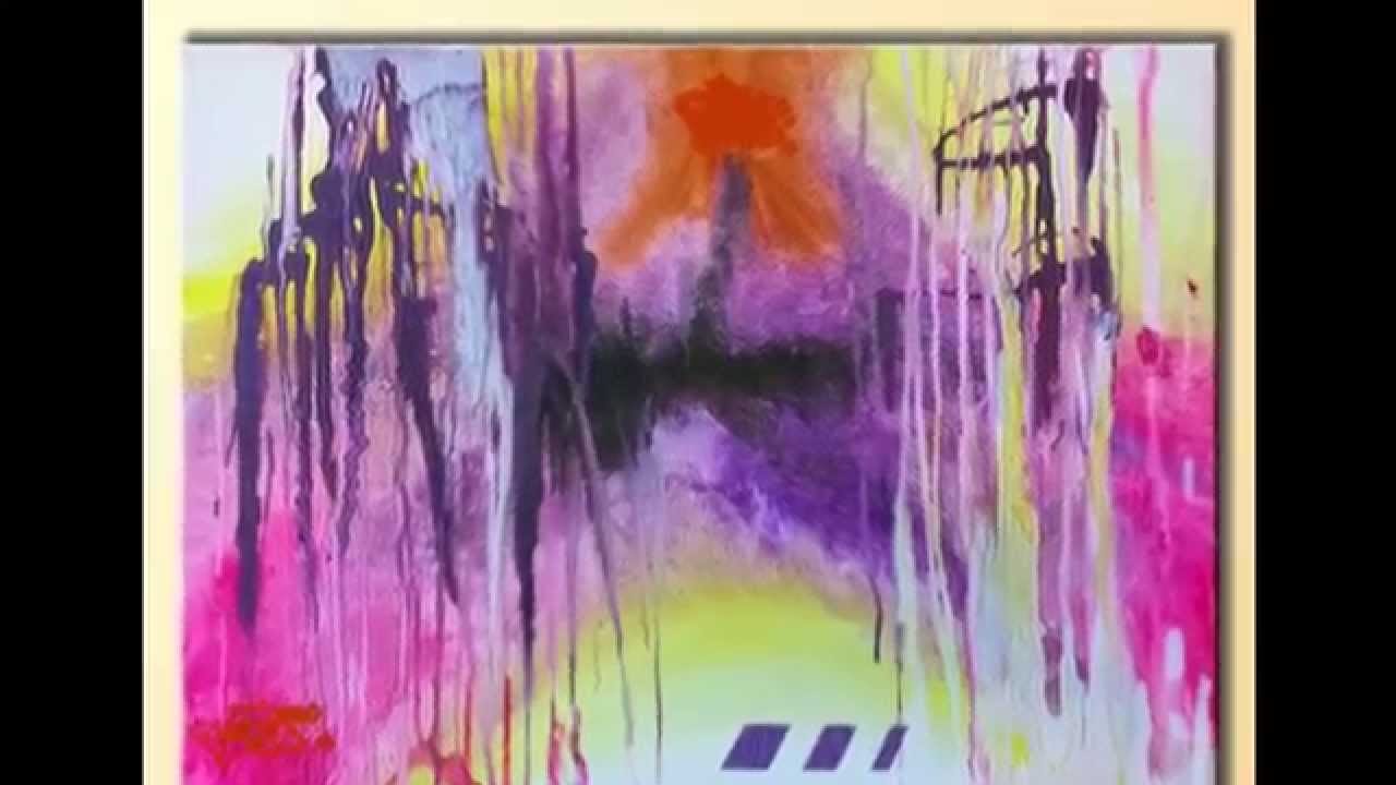 Early Abstract Art Painting of Mark Luton : A Slideshow - YouTube