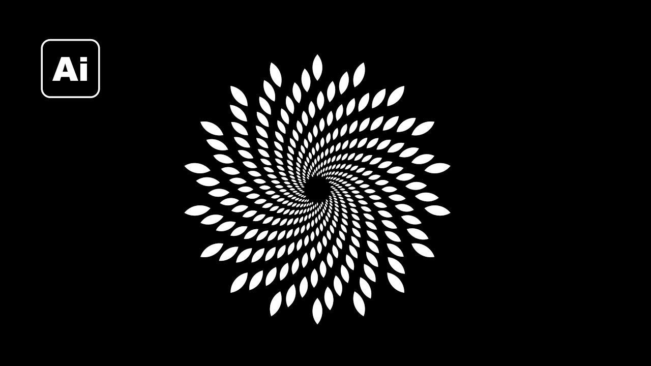 How to Create Simple Mandala Design in Illustrator Adobe Illustrator ...