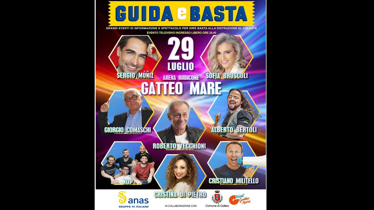 GUIDA e BASTA a Gatteo Mare di Fulvio Bertolini e Chicco Fabbri - YouTube